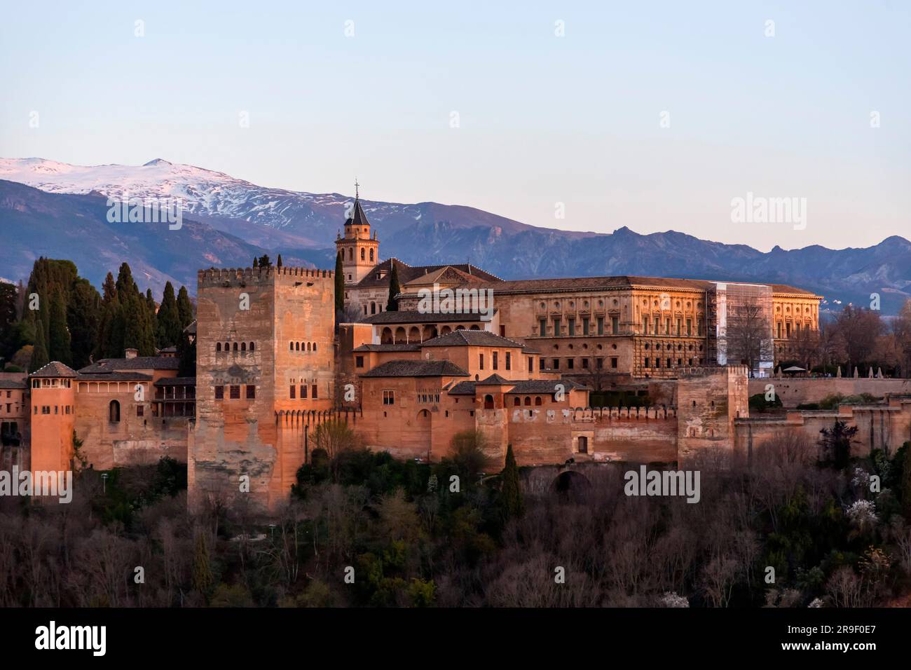 Alhambra is a palace and fortress complex located in Granada, Andalusia ...