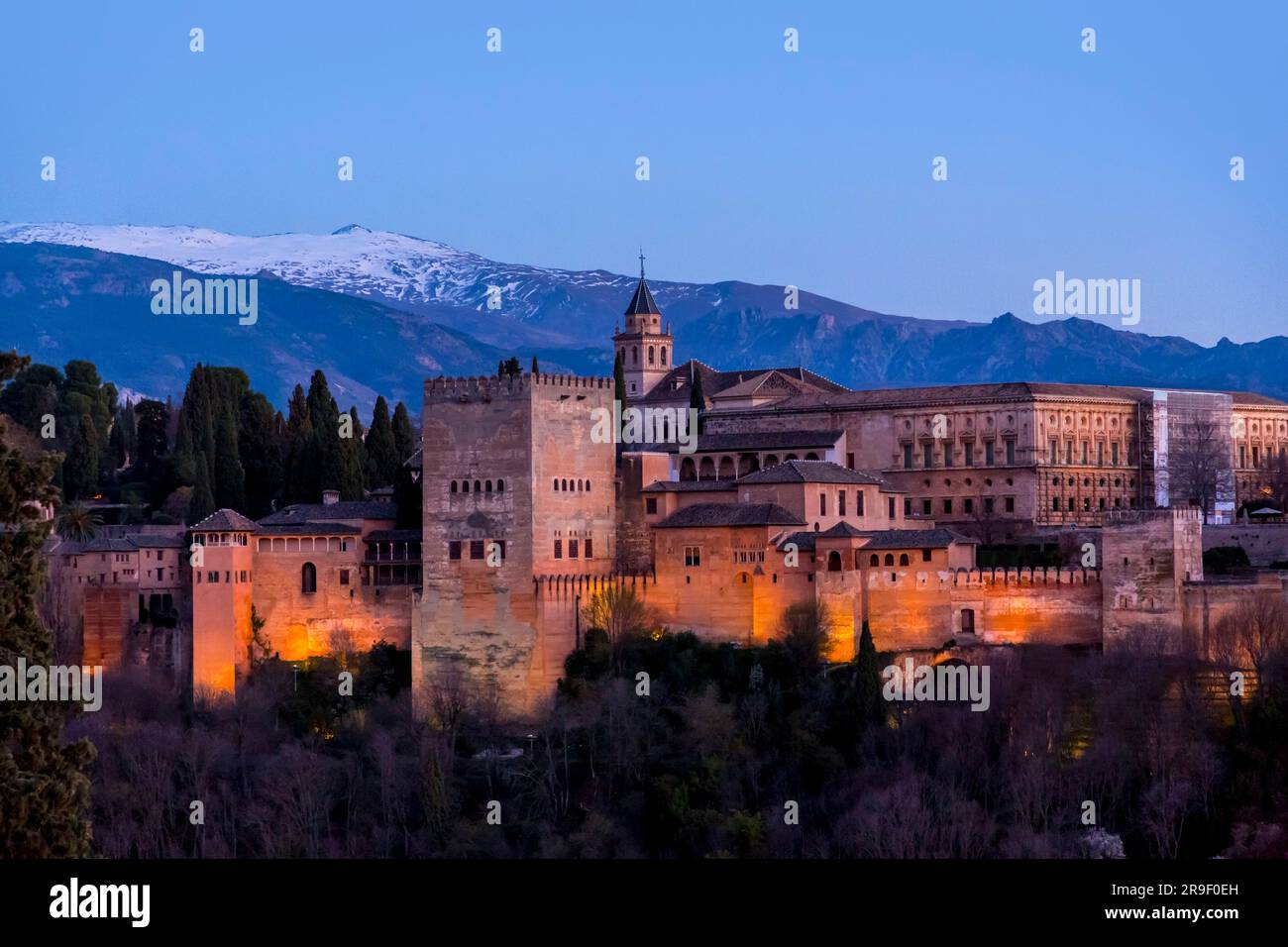 Alhambra is a palace and fortress complex located in Granada, Andalusia ...