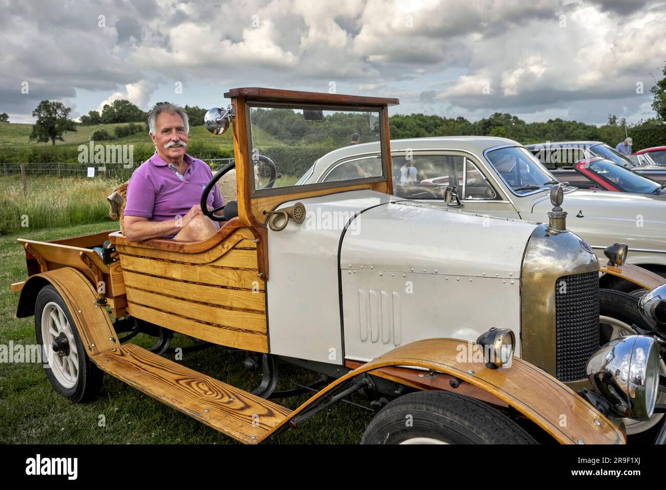 Morris Cowley Bull Nosed 1925 vintage car modified with extensive wood ...