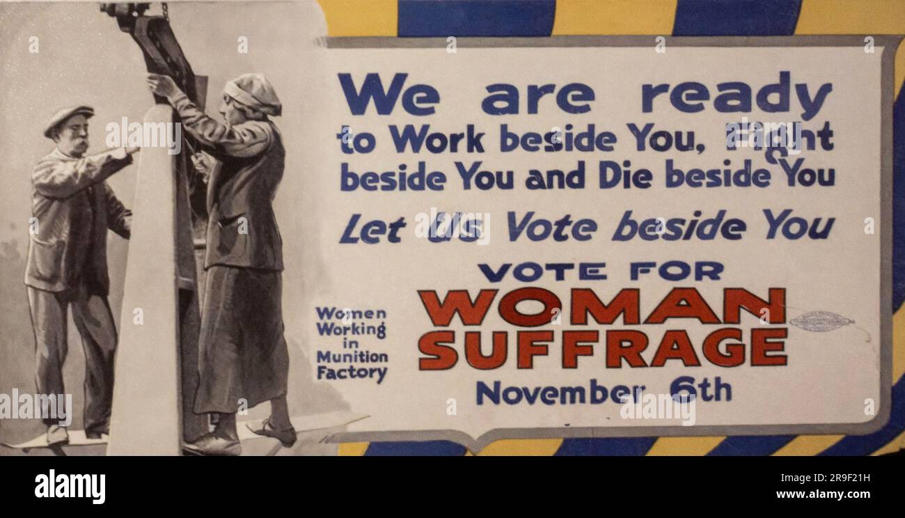 the 19th amendment women fight for voting rights exhibit at the ...