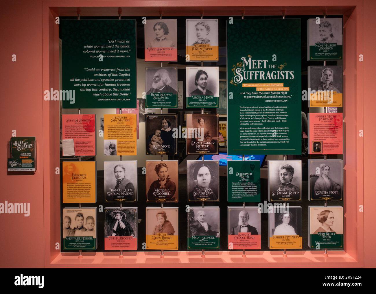 the 19th amendment women fight for voting rights exhibit at the ...