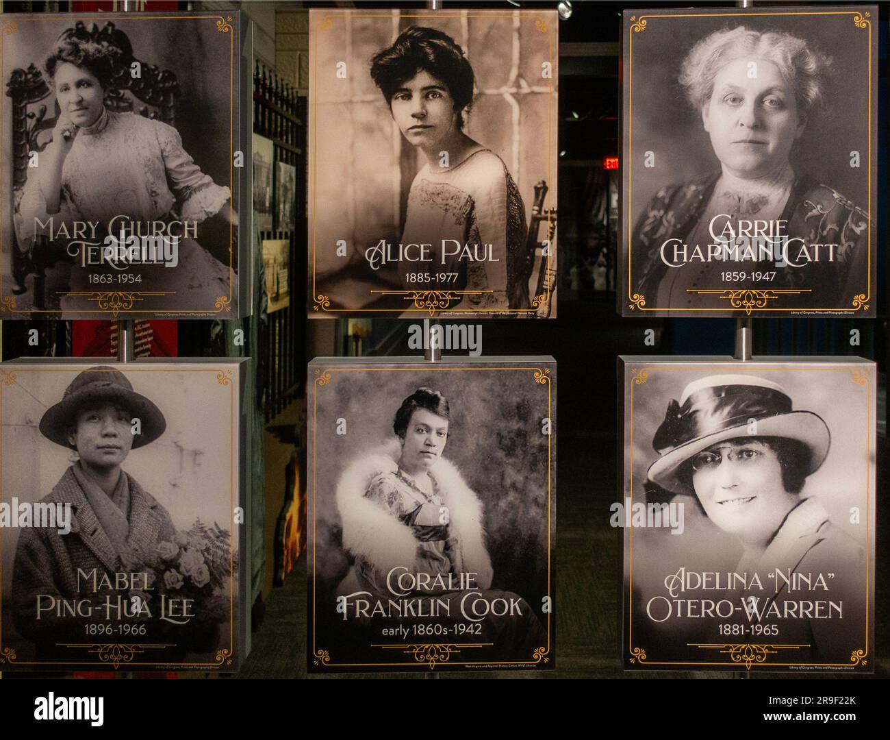 the 19th amendment women fight for voting rights exhibit at the ...