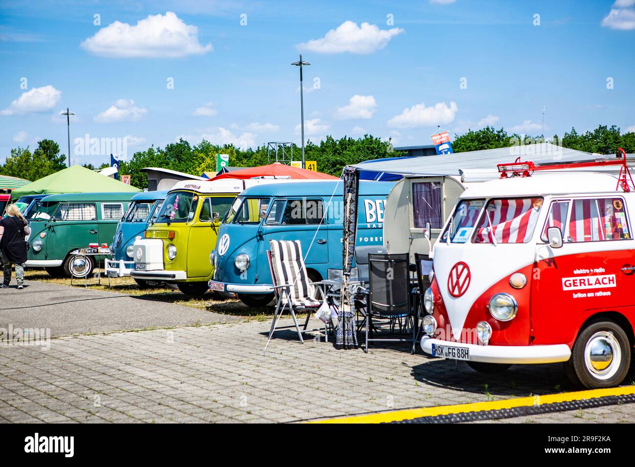 VW Bus Festival 2023 Stock Photo - Alamy