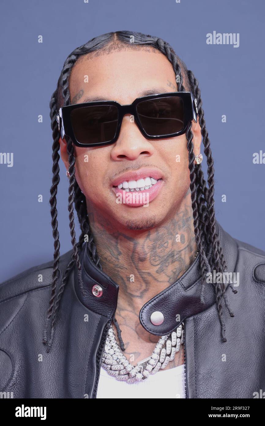 Tyga at the 2023 BET Awards held at the Microsoft Theater on Sunday ...