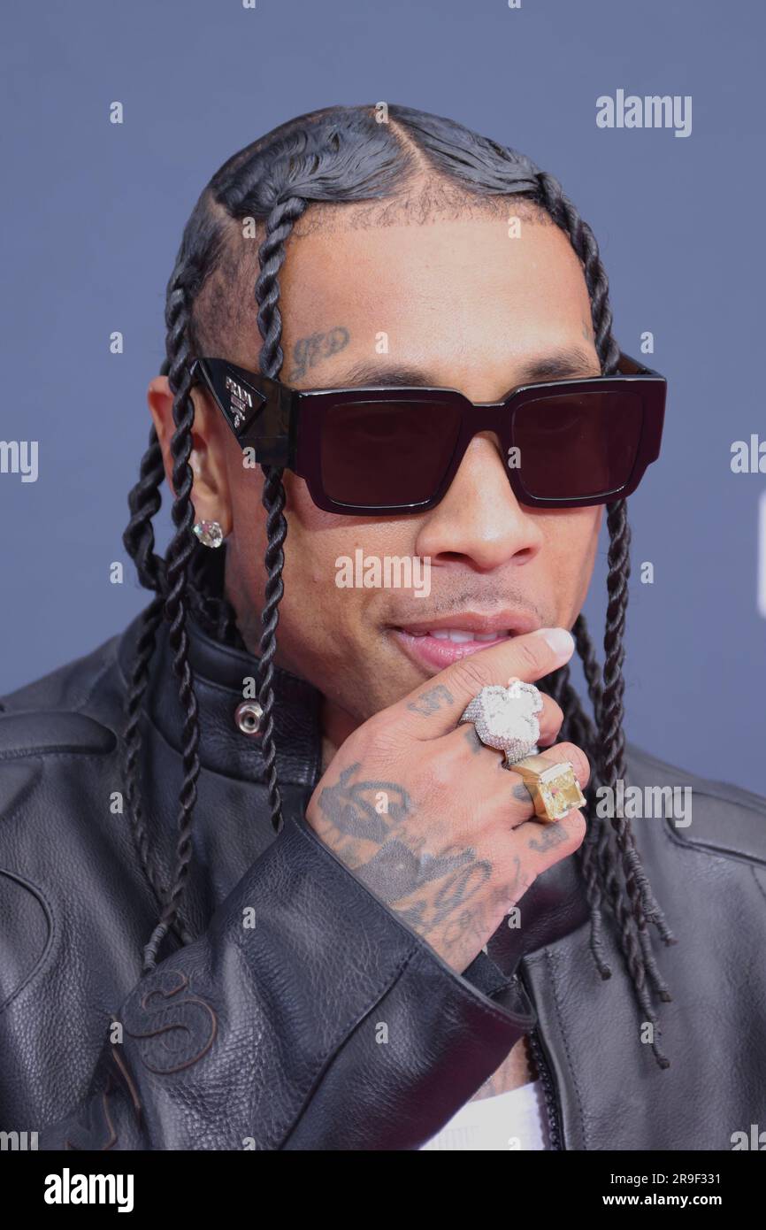 Tyga at the 2023 BET Awards held at the Microsoft Theater on Sunday ...