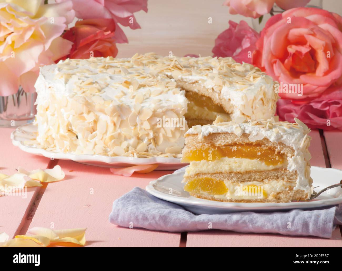 Almond layer hi-res stock photography and images - Alamy