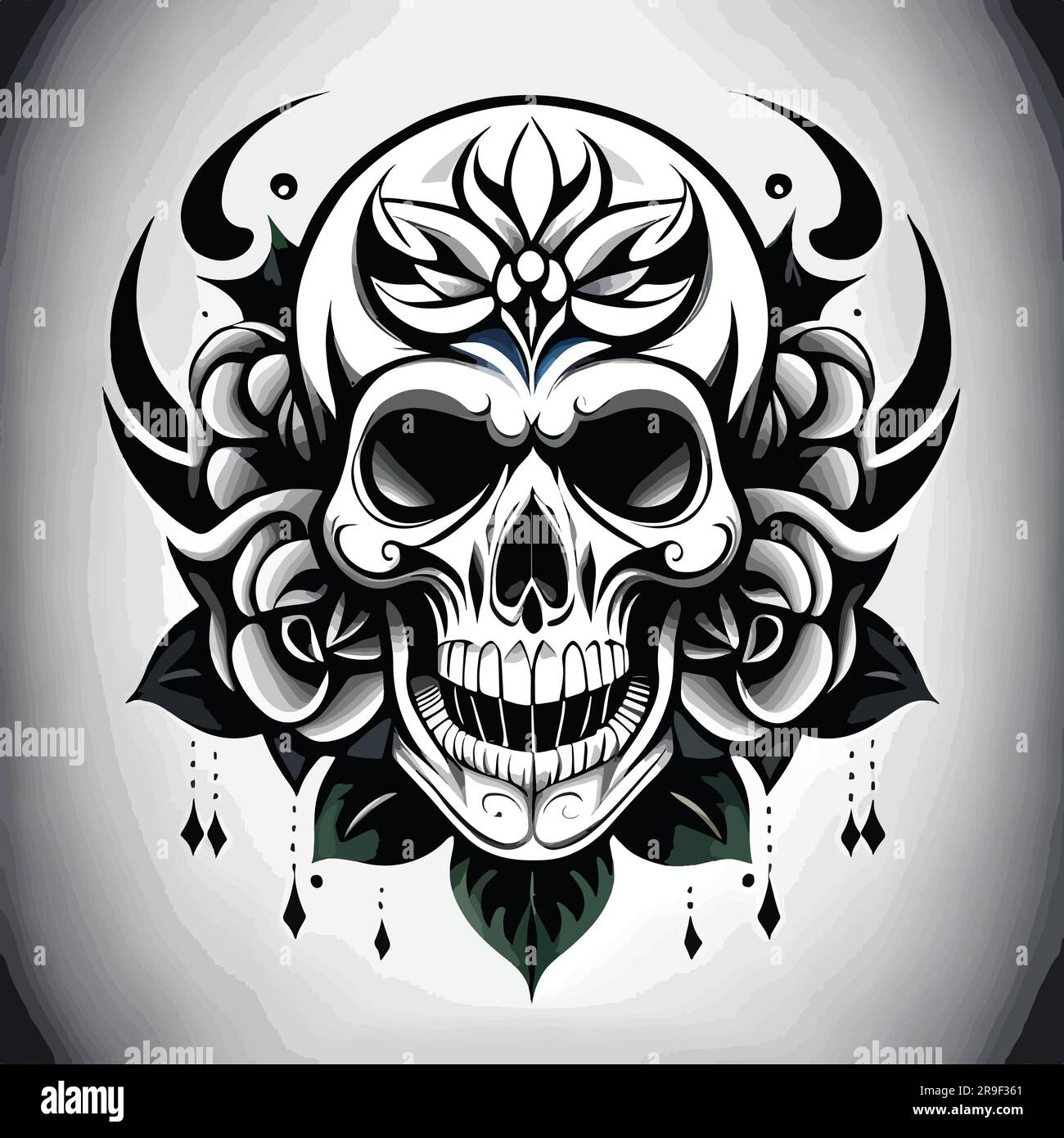 Tribal Animal Skull Designs