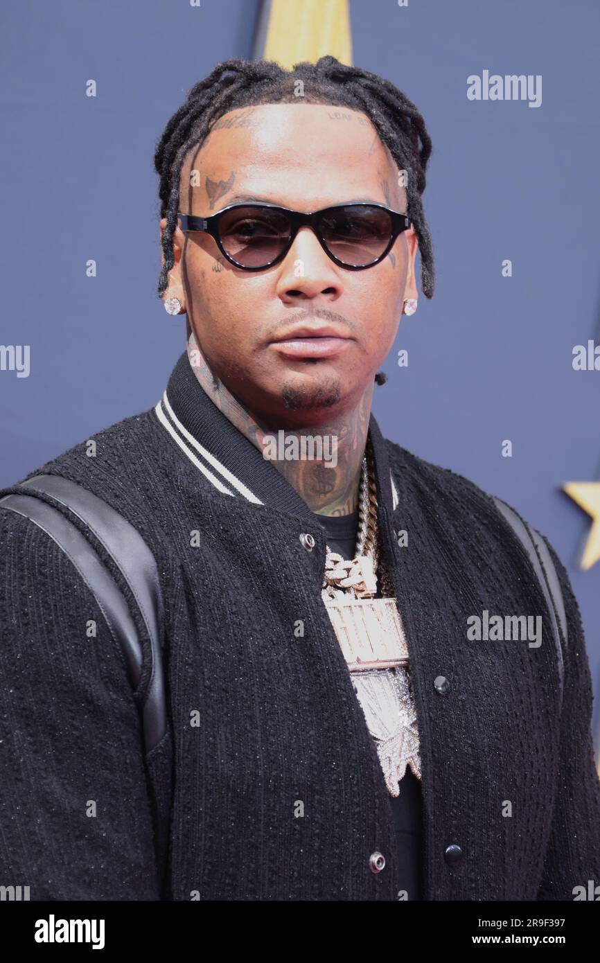 Moneybagg Yo at the 2023 BET Awards held at the Microsoft Theater on ...
