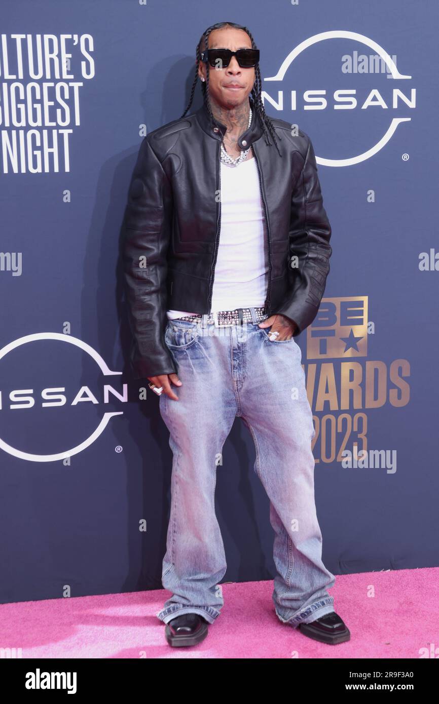 Tyga at the 2023 BET Awards held at the Microsoft Theater on Sunday, June 25, 2023, in Los ...