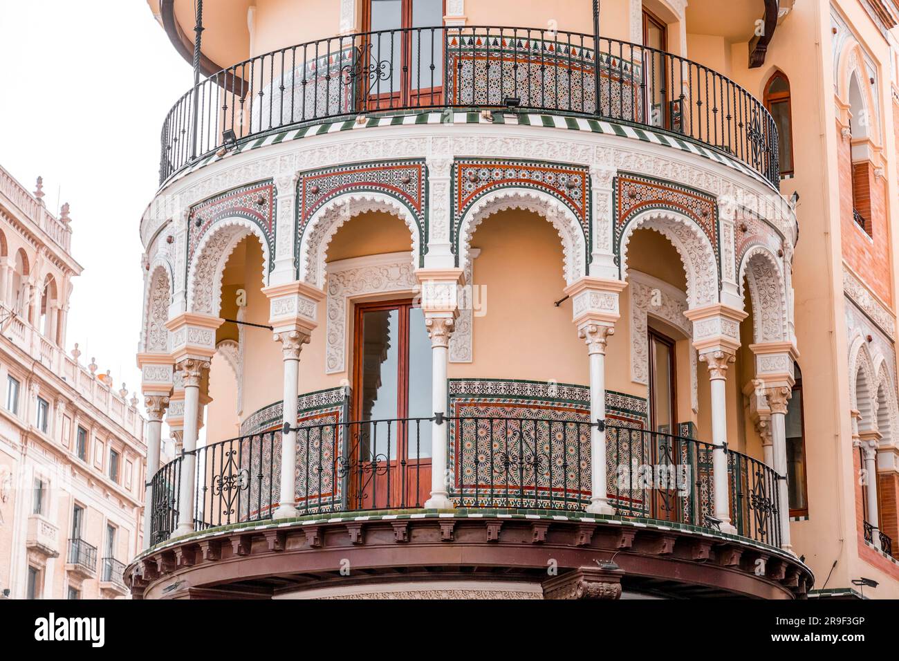 La Adriatica Building on Avenida de la Constitucion, Sevilla, a ...