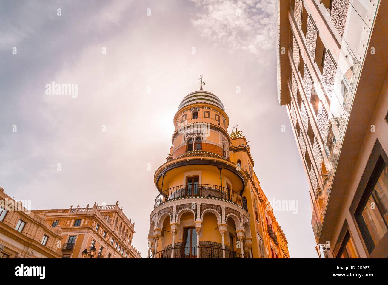 La Adriatica Building on Avenida de la Constitucion, Sevilla. Designed ...