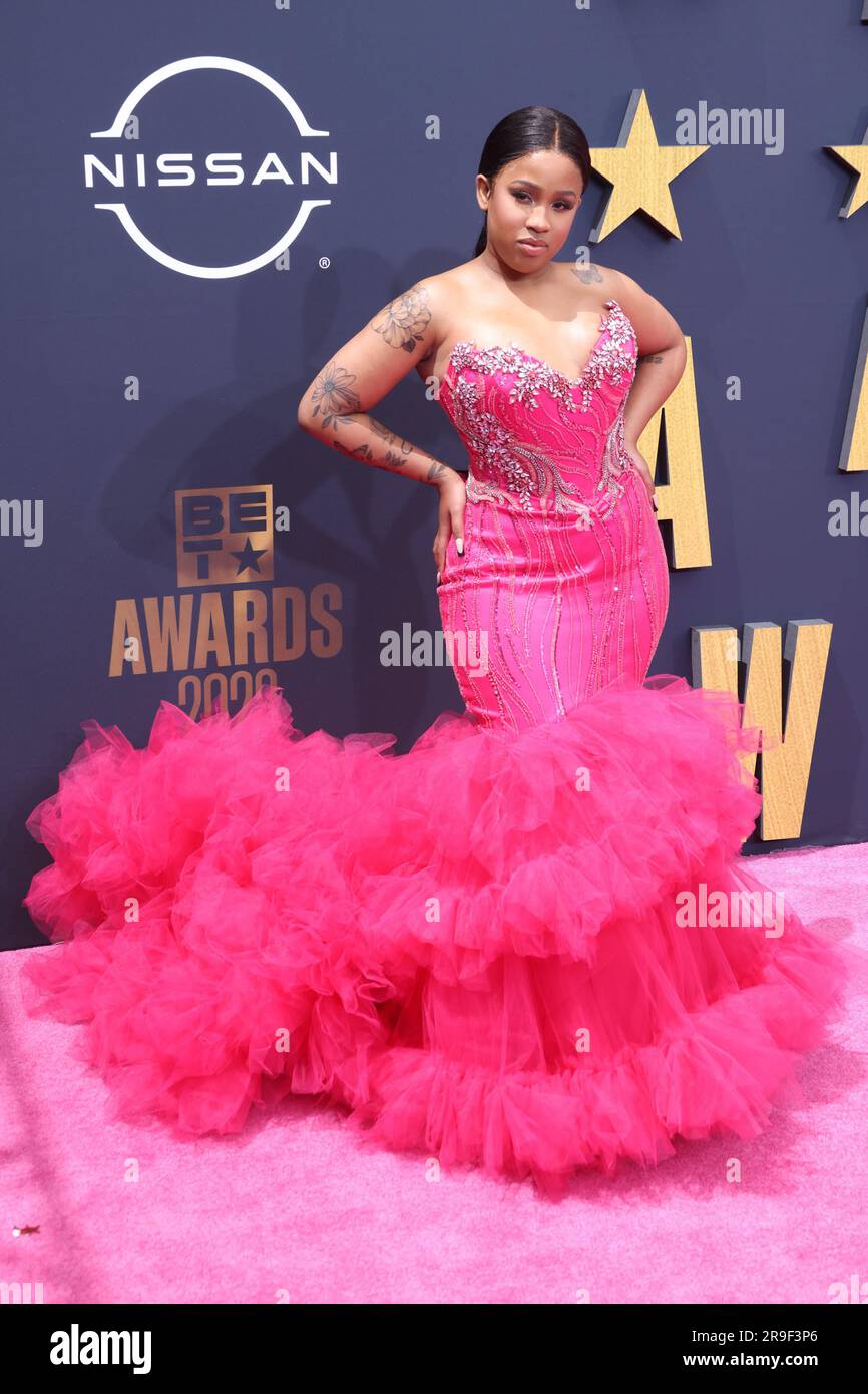 Pabi Cooper at the 2023 BET Awards held at the Microsoft Theater on ...