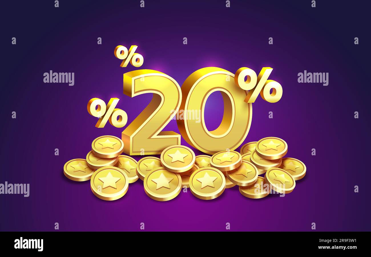 20 dollar coin gold Stock Vector Images - Alamy