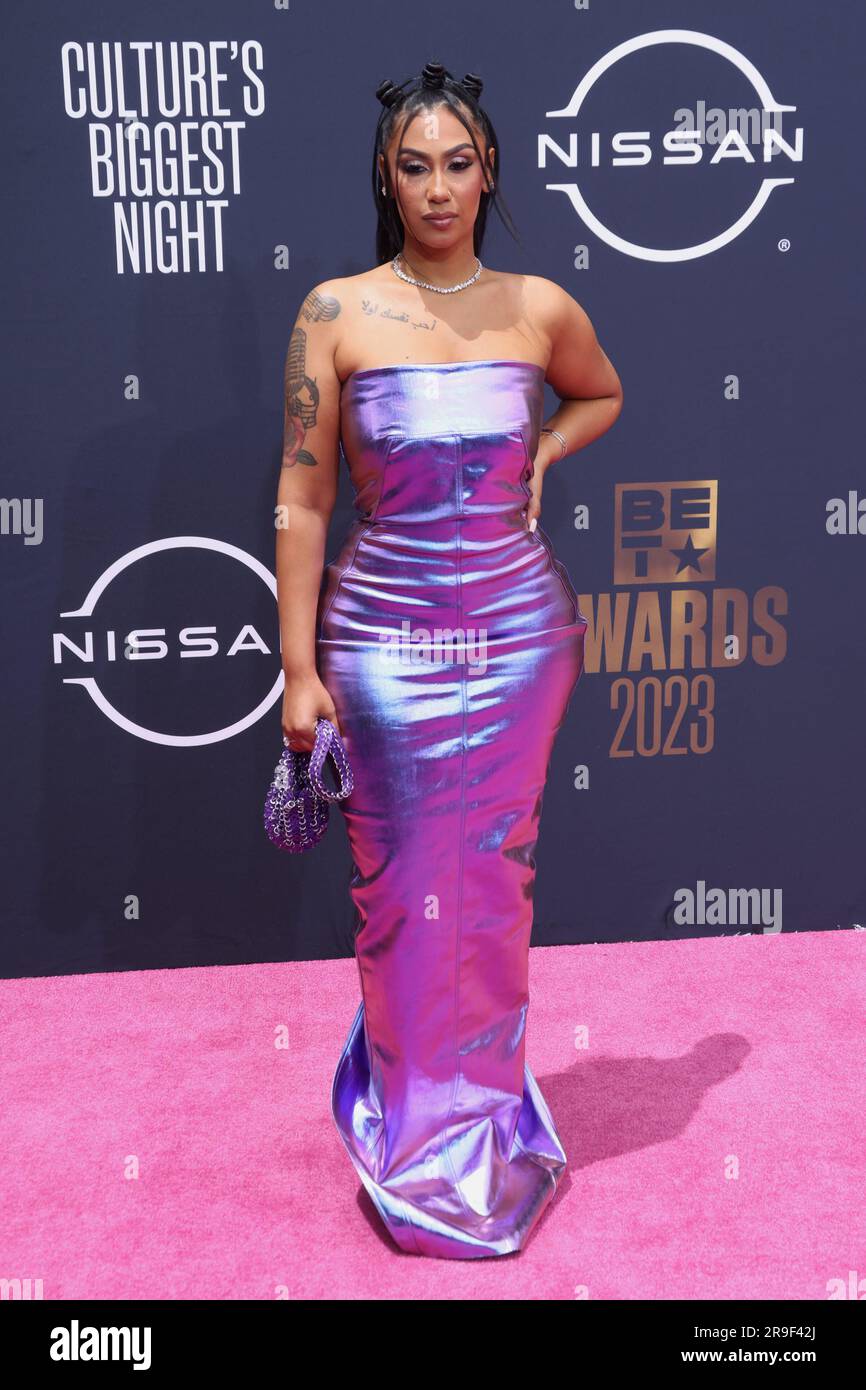 Queen Naija at the 2023 BET Awards held at the Microsoft Theater on ...