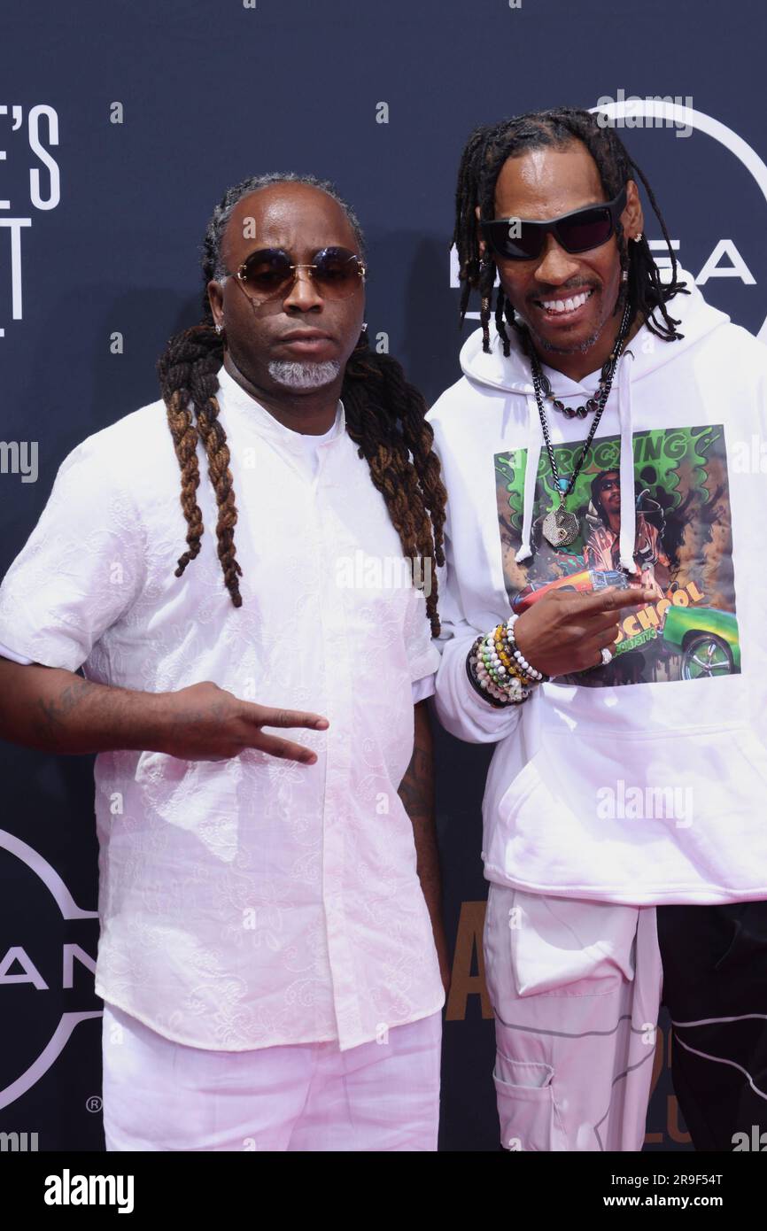 Los Angeles, California. 25/06/2023, Yin Yang Twins at the 2023 BET ...