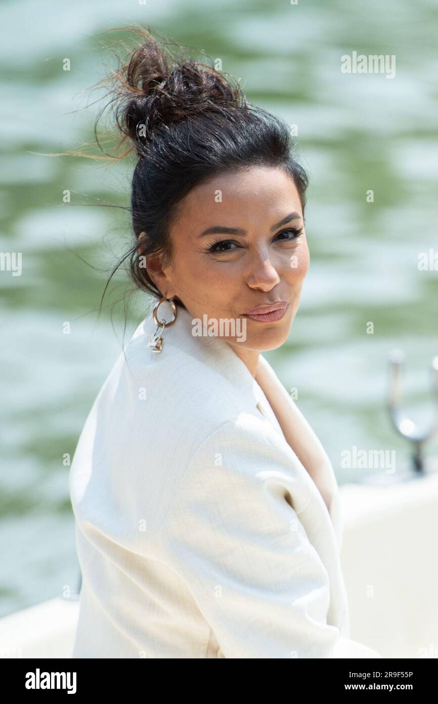 Paris, France. 26th June, 2023. Eva Longoria attending the Jacquemus ...
