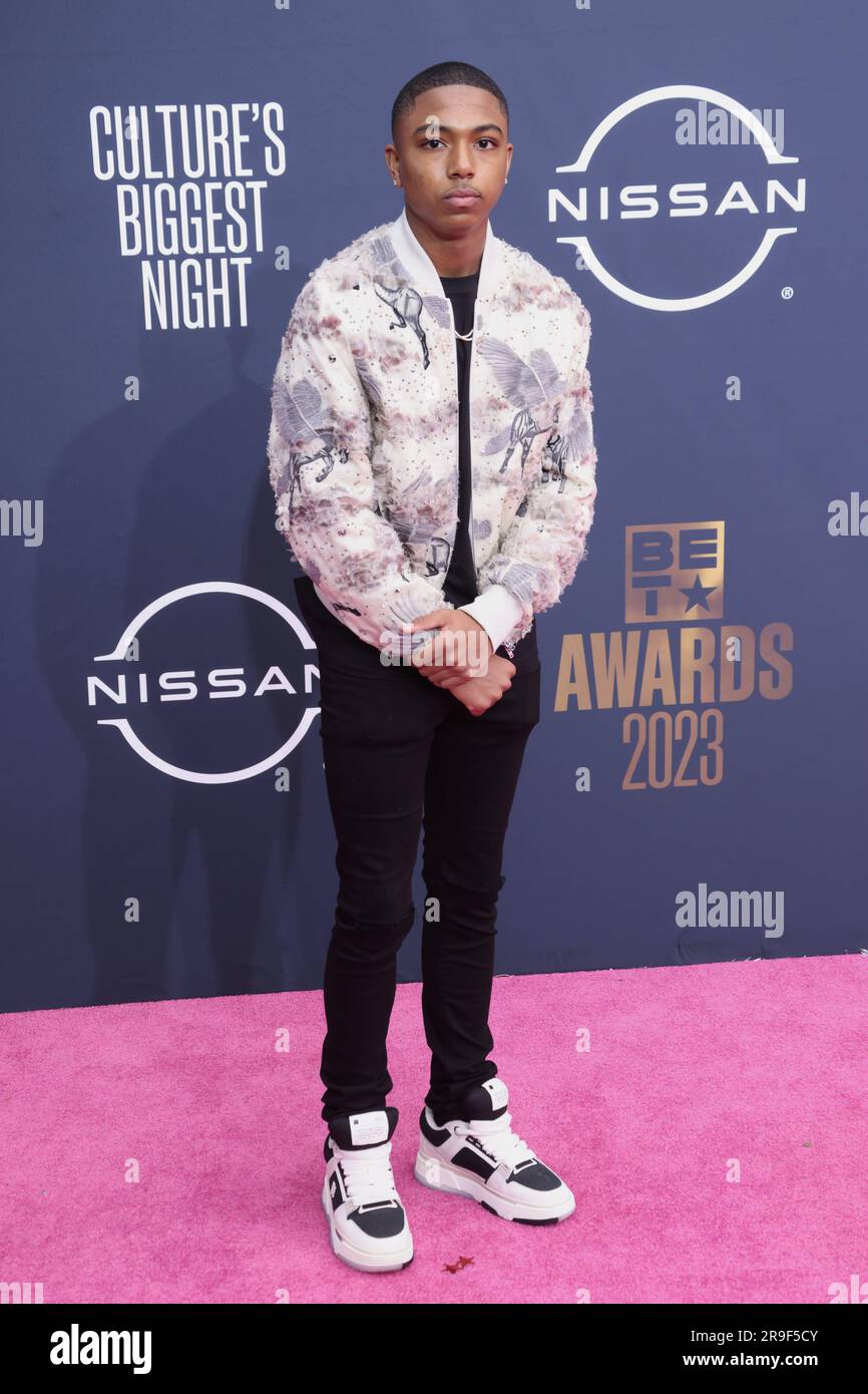 Los Angeles, California. 25/06/2023, Thaddeus J. Mixson at the 2023 BET ...