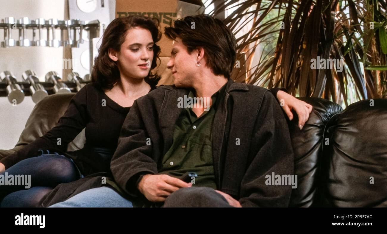 Winona Ryder And Christian Slater Heathers