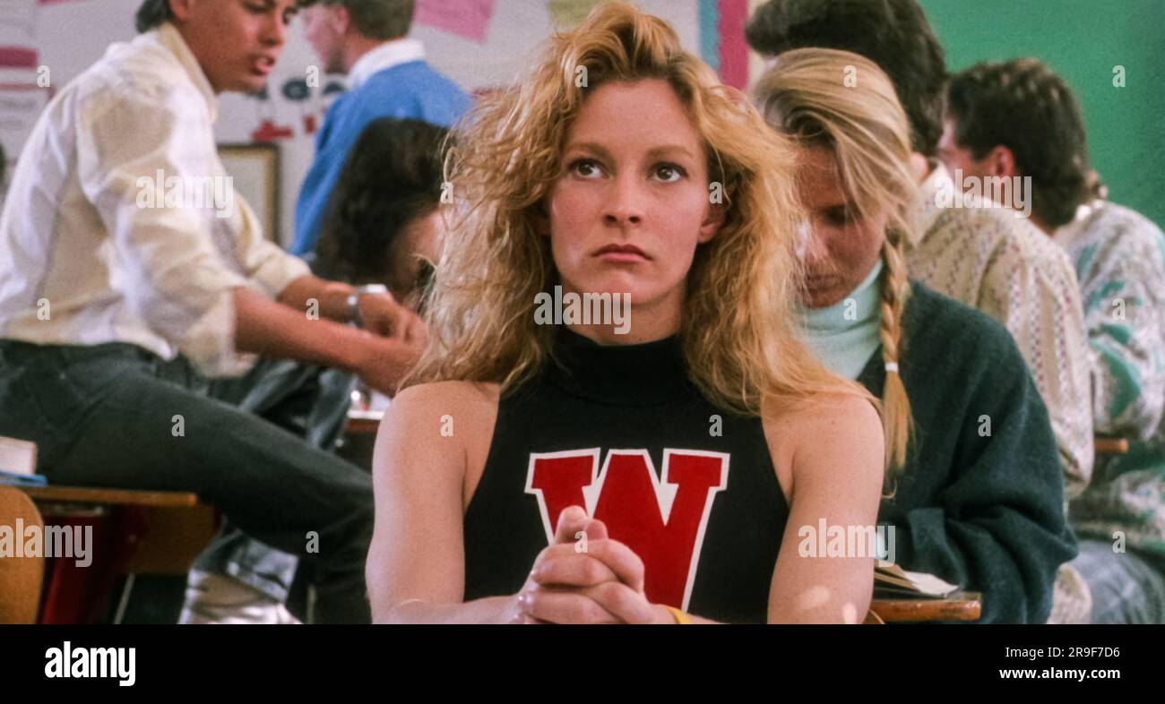 USA. Lisanne Falk in a scene from the (C)New World Pictures film: Heathers (1988). Plot: At ...