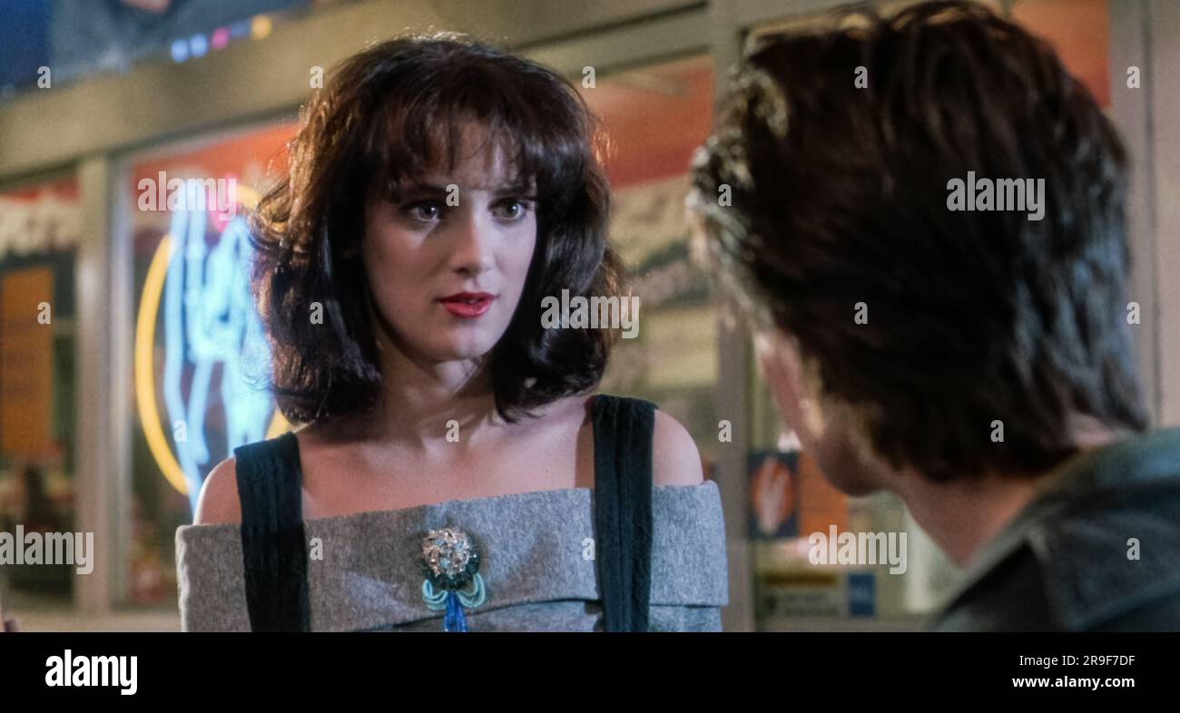 USA. Winona Ryder and Christian Slater in a scene from the (C)New World ...