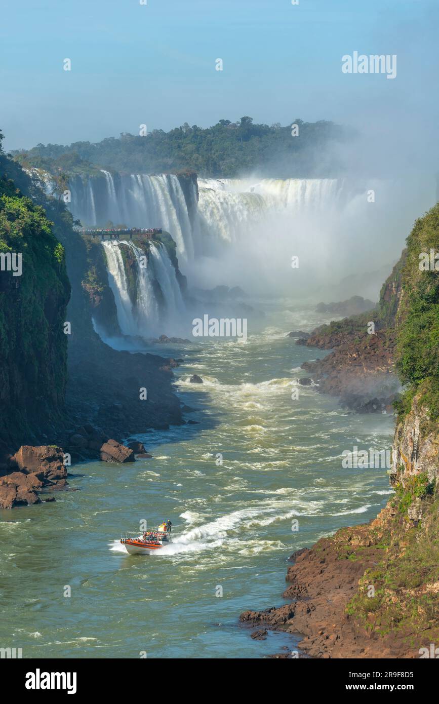 Lower Circuit, Cataratas del Iguazú, Iguazu Water Falls, Nationalpark ...