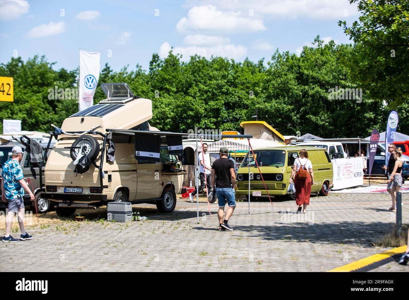 VW Bus Festival 2023 Stock Photo - Alamy