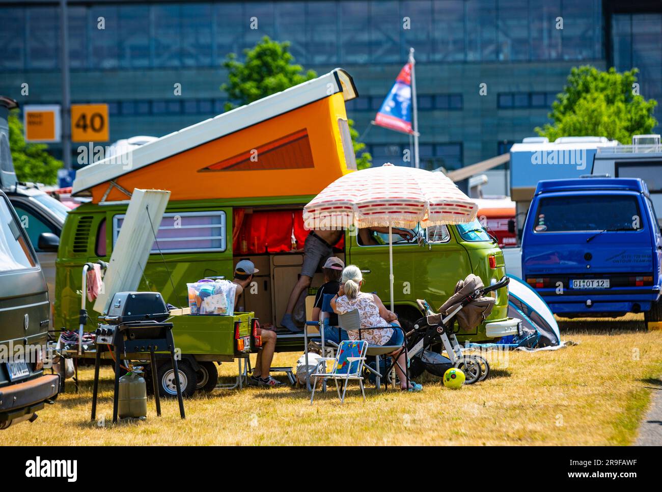 VW Bus Festival 2023 Stock Photo - Alamy