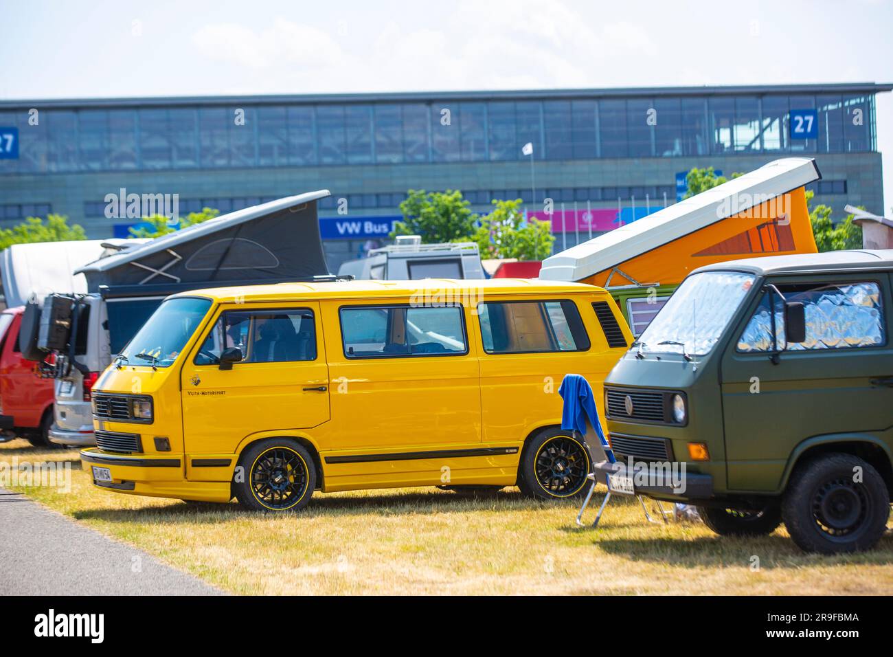 VW Bus Festival 2023 Stock Photo - Alamy
