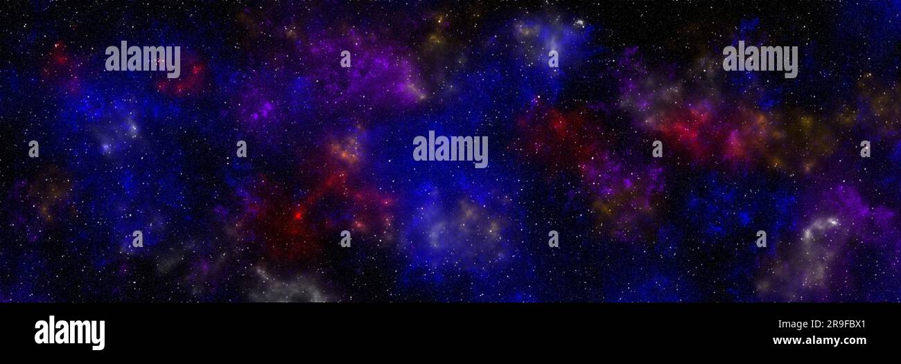 Cosmic art background. Planets and galaxy, science fiction wallpaper ...