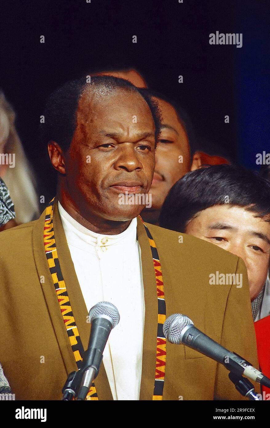 WASHINGTON DC - NOVEMBER 8, 1994 Marion Barry celebrates his reelection ...