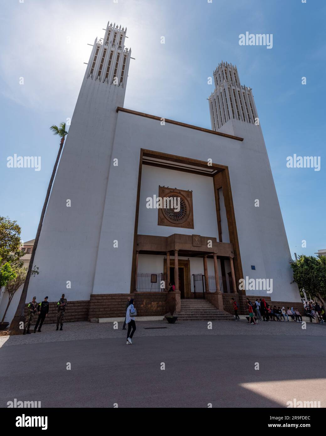 Catholic architecture in morocco hi-res stock photography and images ...