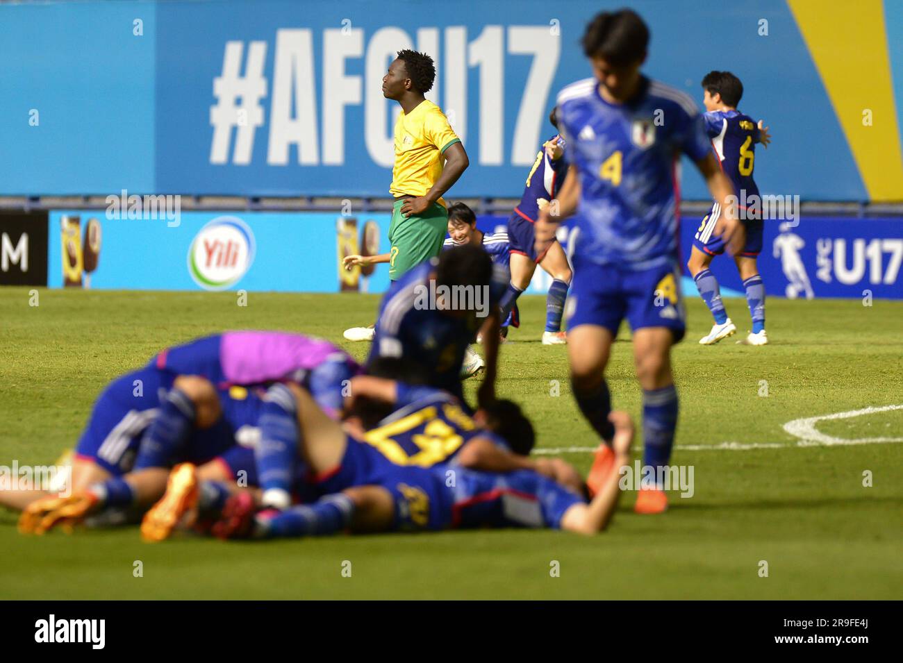 Bangkok,Thailand.26th June,2023.The AFC U-17 Asian Cup Quarter Final ...