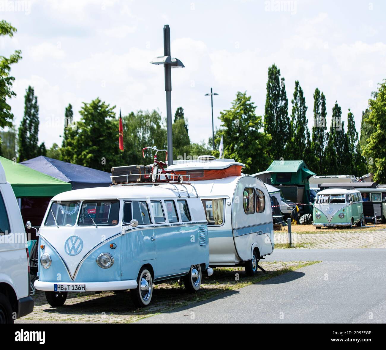 VW Bus Festival 2023 Stock Photo - Alamy