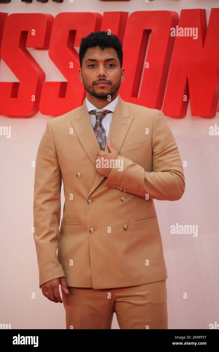 London, UK. Chance Perdomo at The UK Premiere of Mission: Impossible ...