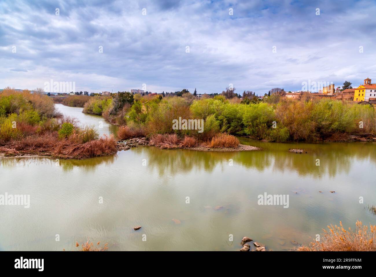 View from the Guadalquivir (Wadi al keebeer in Arabic) River from the ...