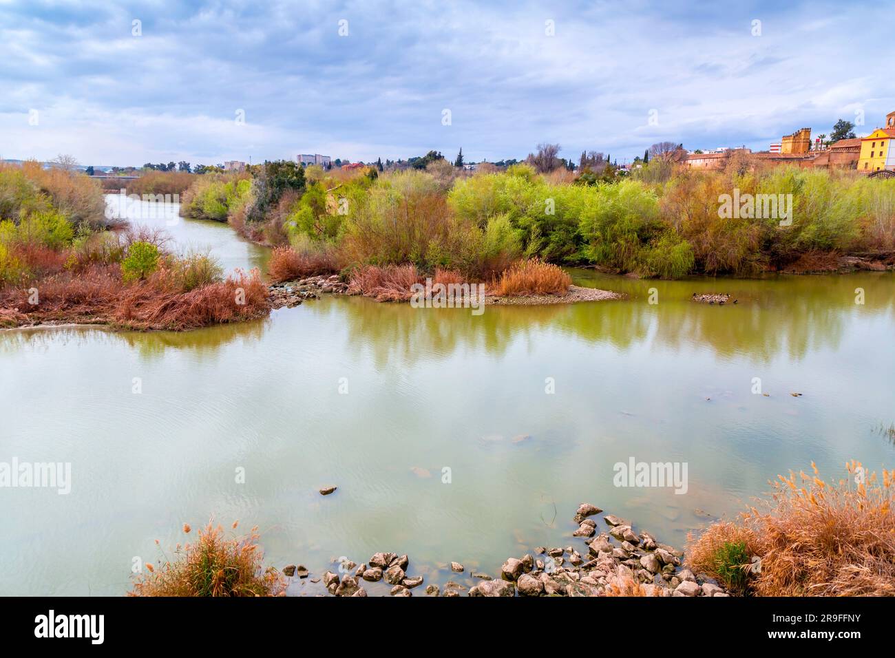 View from the Guadalquivir (Wadi al keebeer in Arabic) River from the ...