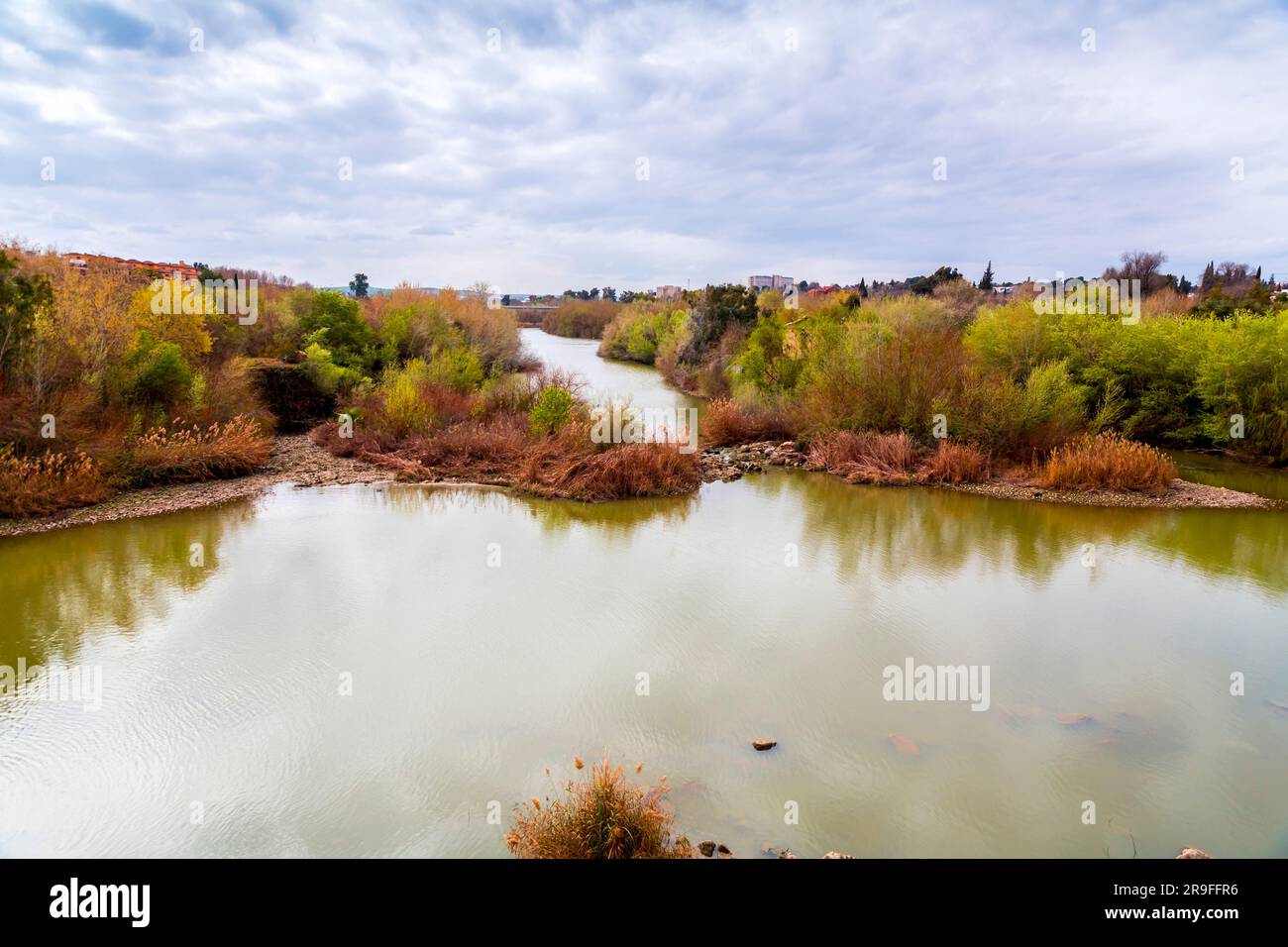 View from the Guadalquivir (Wadi al keebeer in Arabic) River from the ...