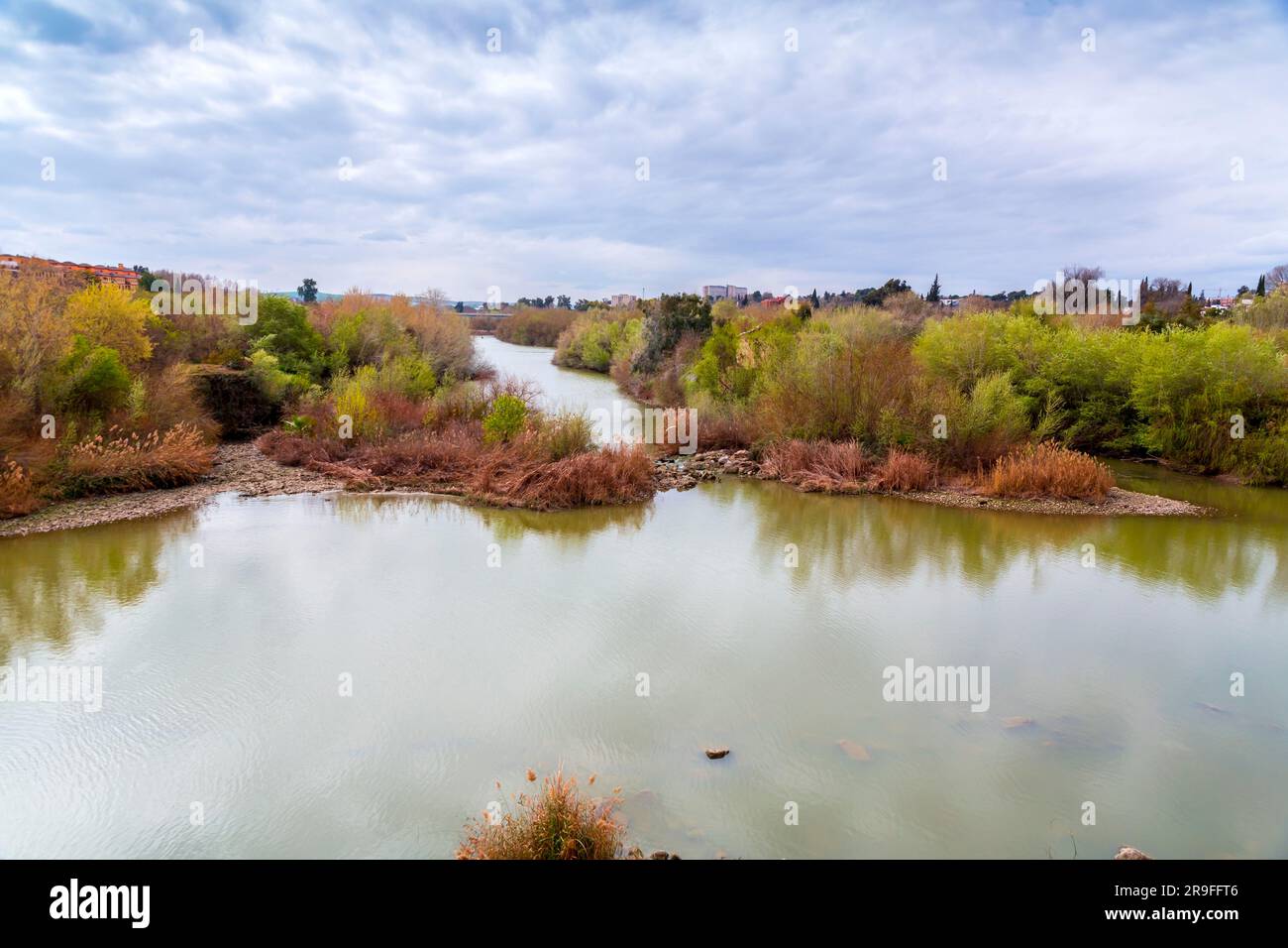 View from the Guadalquivir (Wadi al keebeer in Arabic) River from the ...