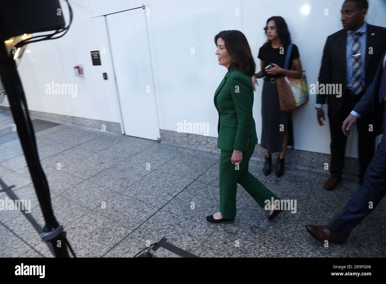 NEW YORK, NY- JUNE 26: New York State Governor Kathy Hochul and Elected ...