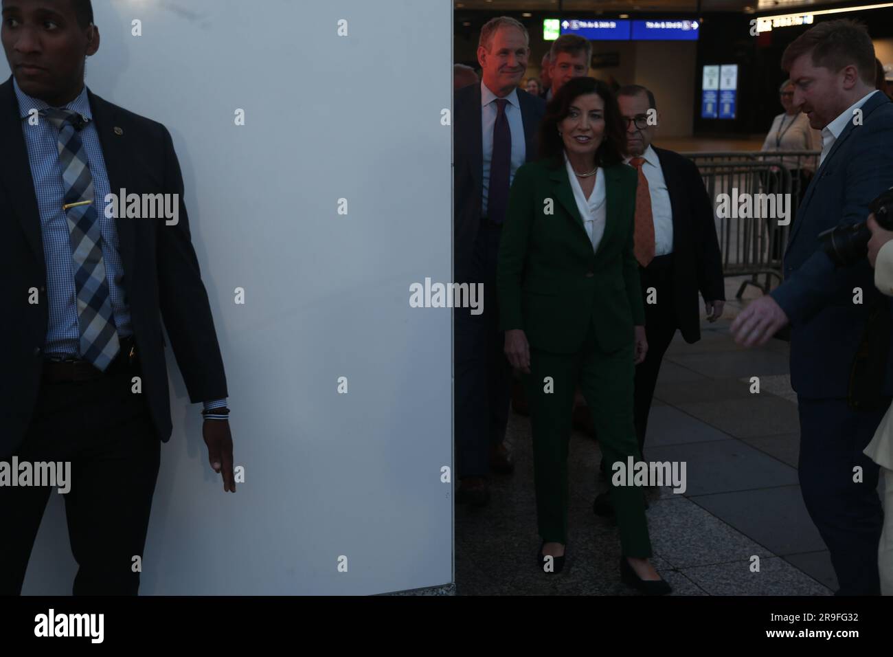 NEW YORK, NY- JUNE 26: New York State Governor Kathy Hochul and Elected ...
