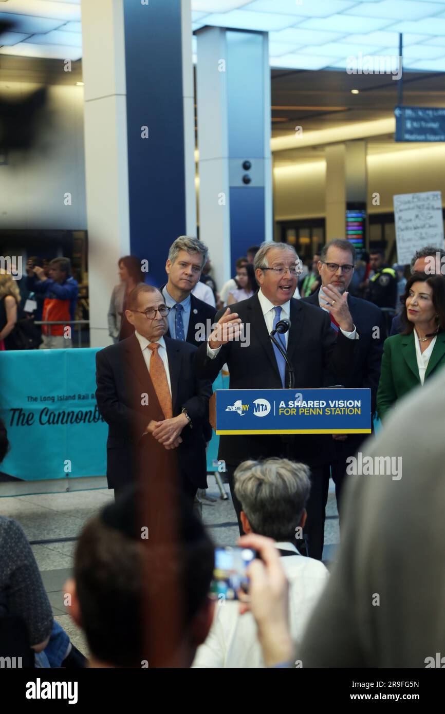 NEW YORK, NY- JUNE 26: New York State Governor Kathy Hochul and Elected ...