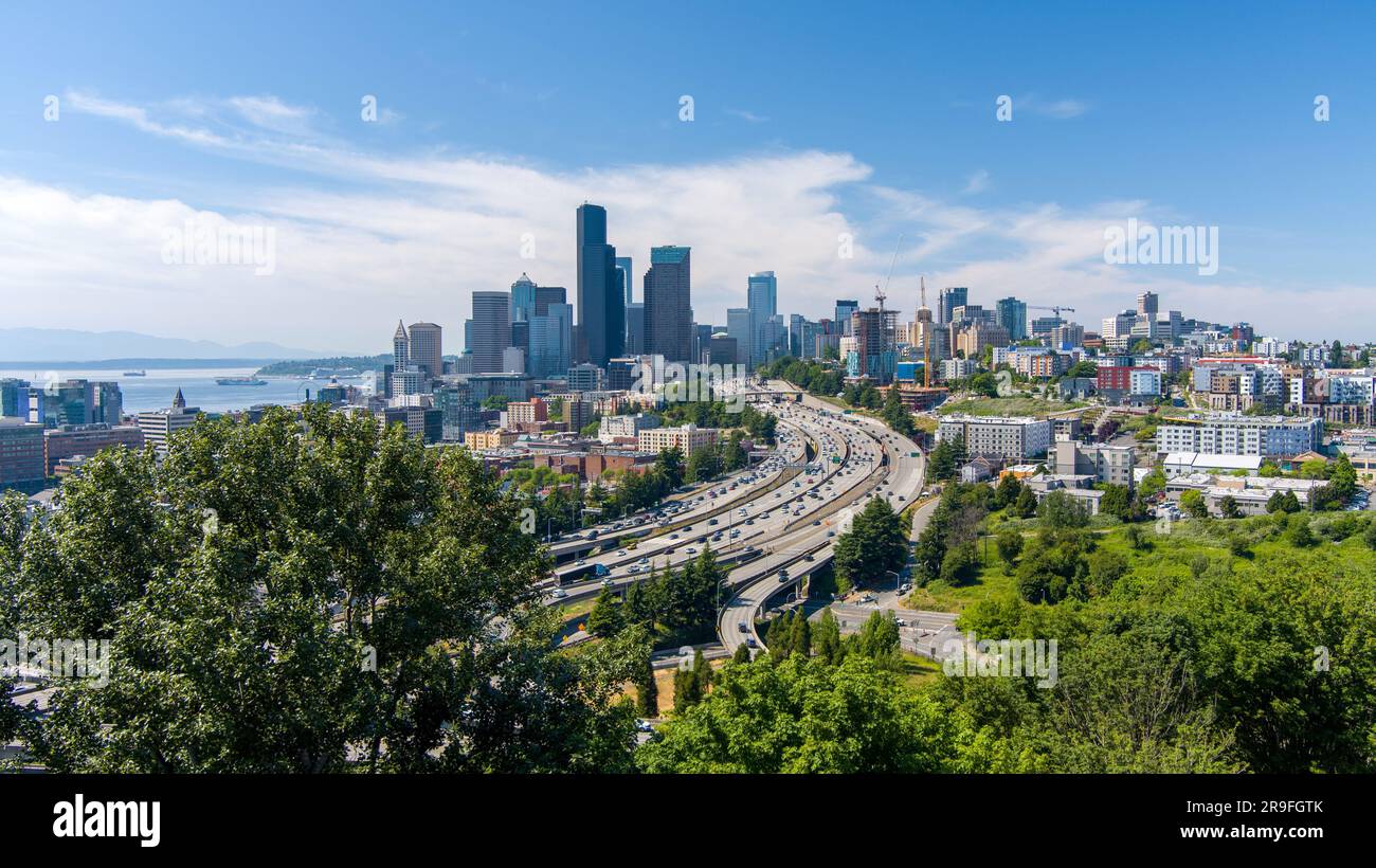 Lumen field 2023 aerial view hi-res stock photography and images - Alamy