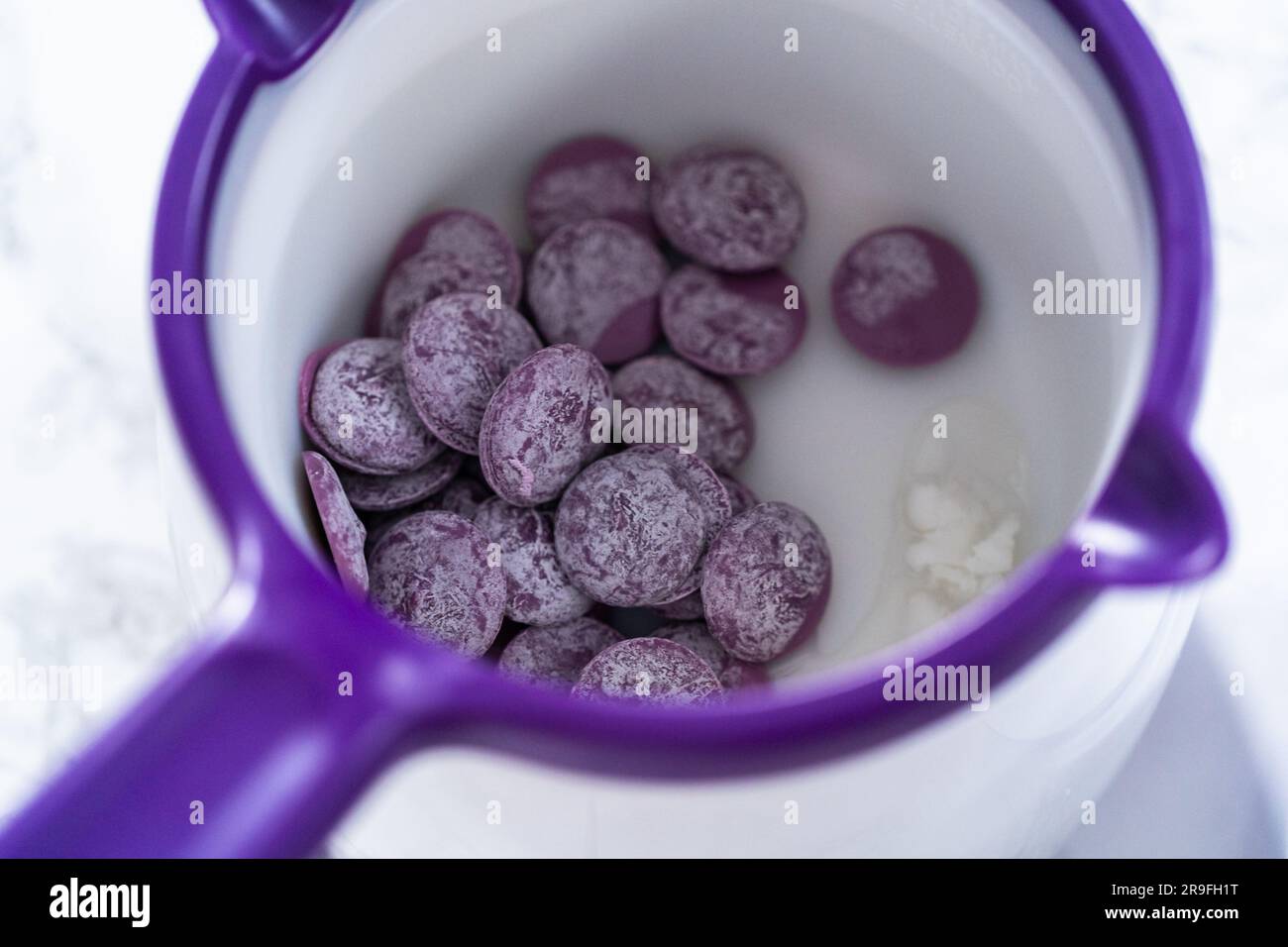 Chocolate mermaid tails Stock Photo - Alamy