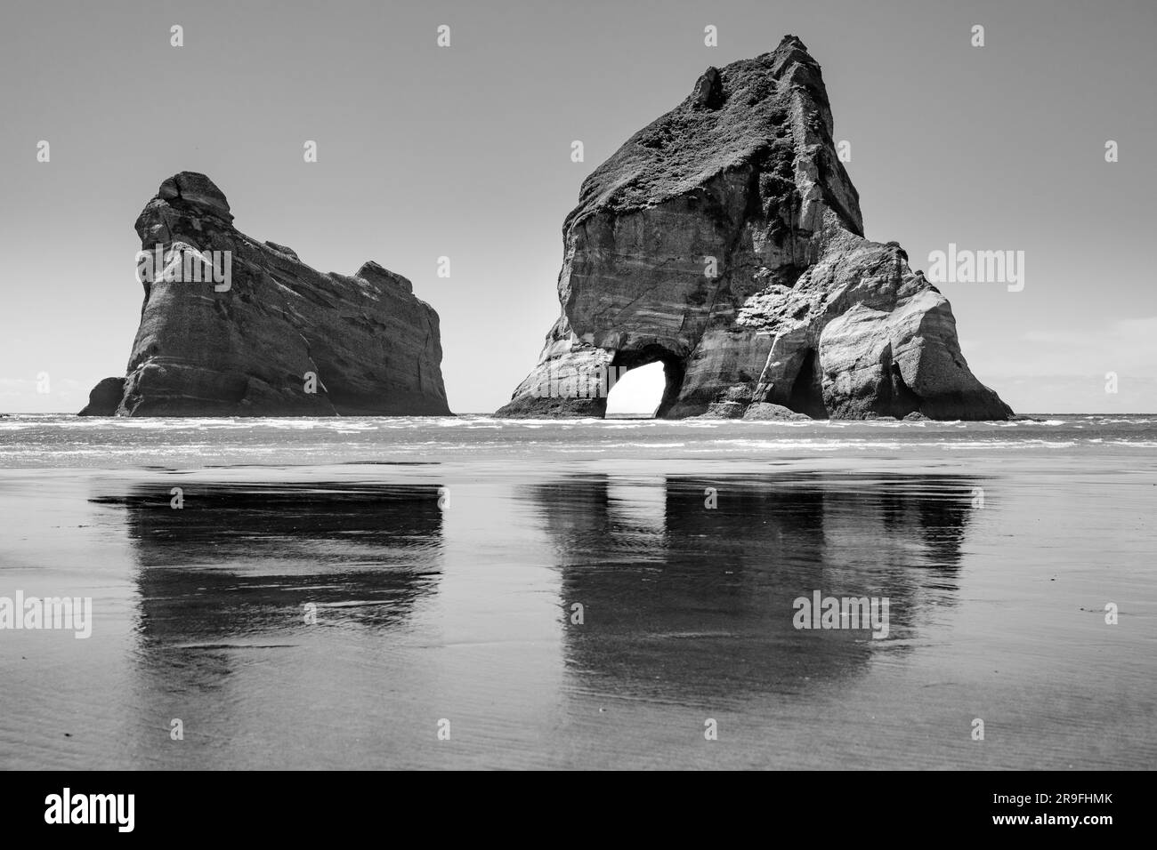 Archway Islands at Wharariki Beach, New Zealand, South Island's Most ...