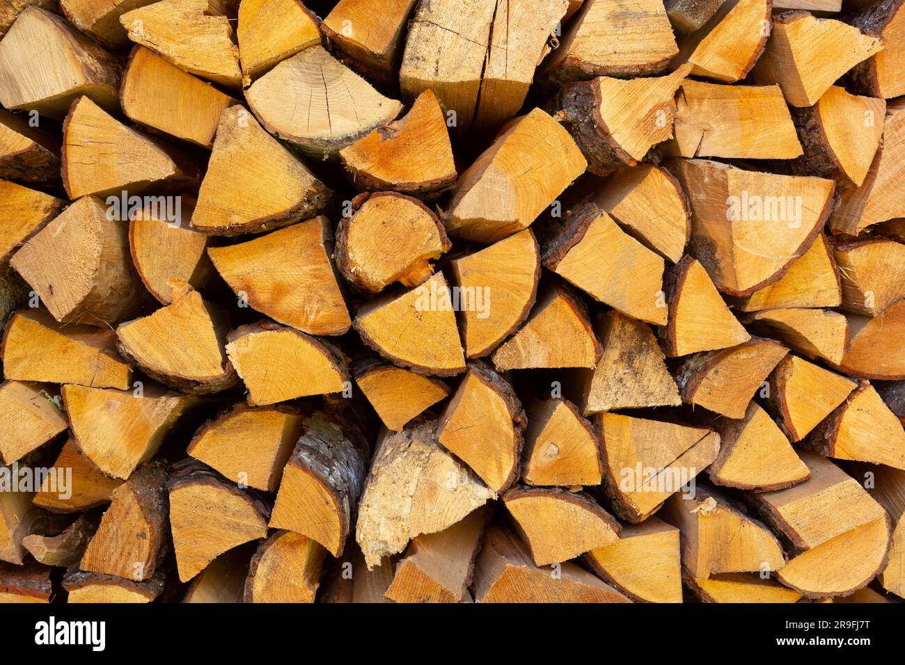 Stacks of Firewood. Pile of Firewood. Firewood background Stock Photo ...