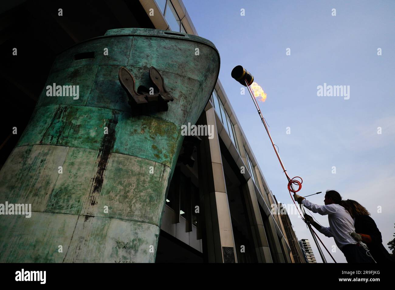 Ocean Rebellion protesters target the International Maritime ...