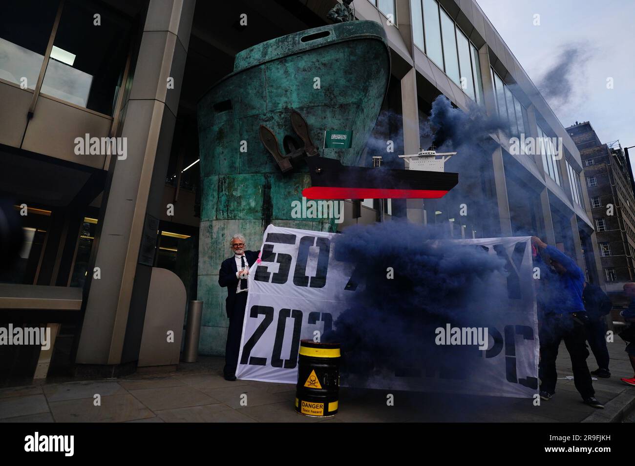 Ocean Rebellion protesters target the International Maritime ...