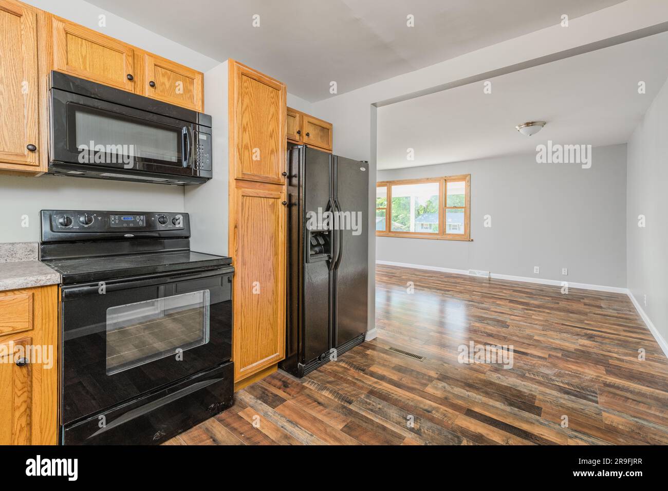 Residential Interior - Kitchen Stock Photo - Alamy