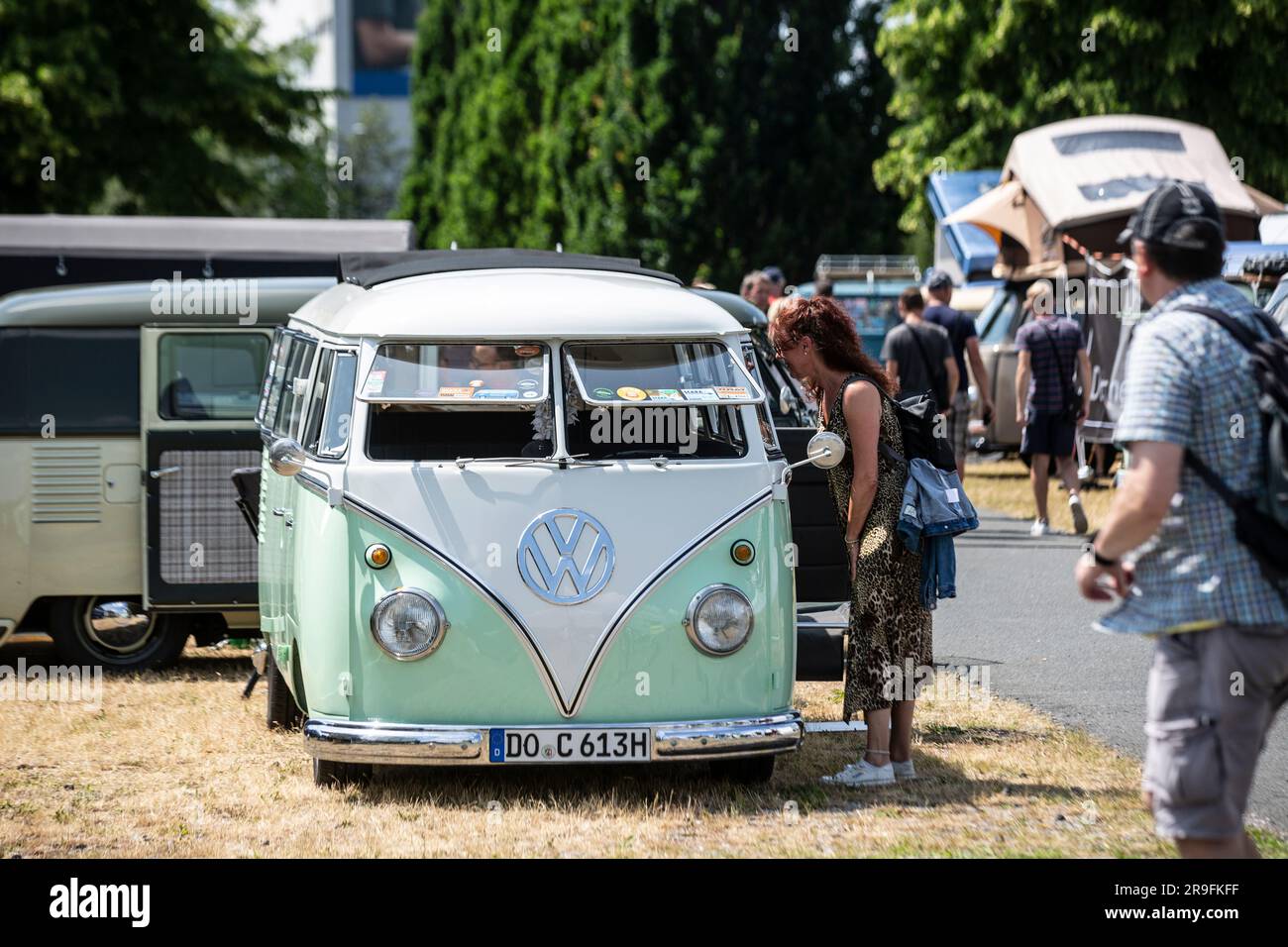 VW Bus Festival 2023 Stock Photo - Alamy