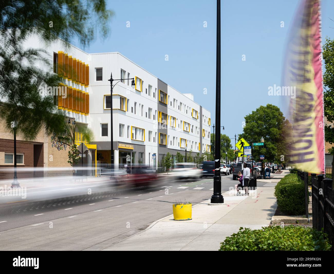 Ann Rainey apartments Stock Photo - Alamy